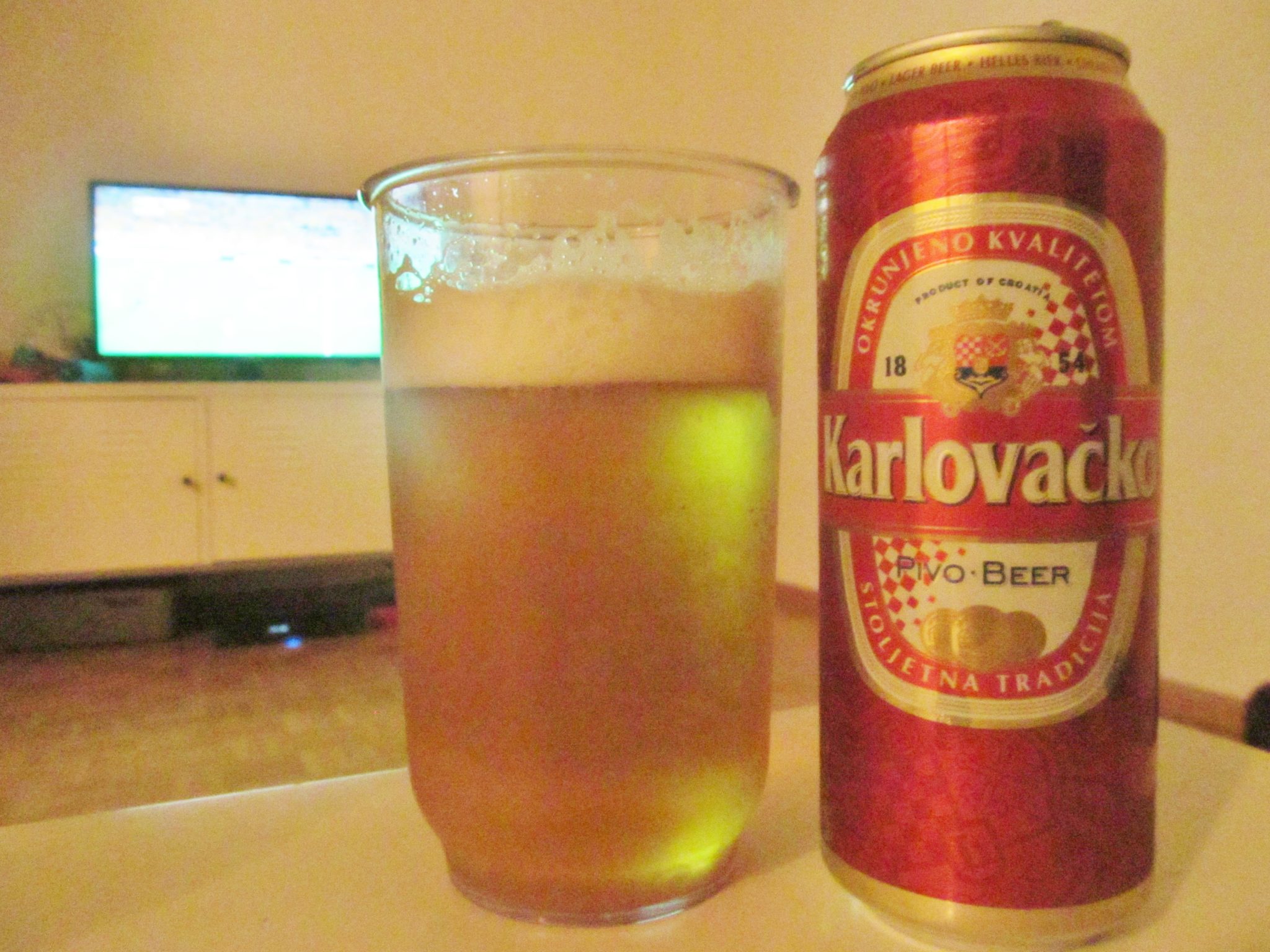 Karlovacko Pivo, from one of the oldest and biggest breweries in Croatia